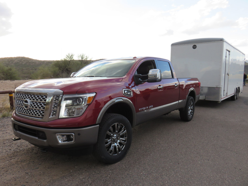 Nissan Titan XD Diesel 2016 First Drive