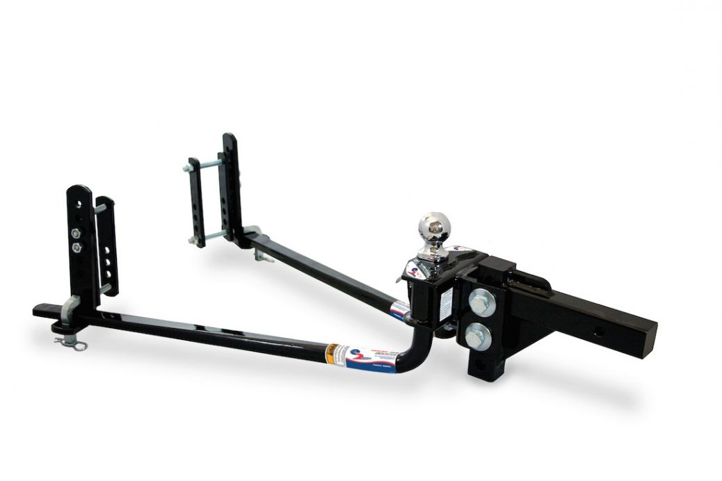 This Weight Distributing Hitch will improve trailer sway